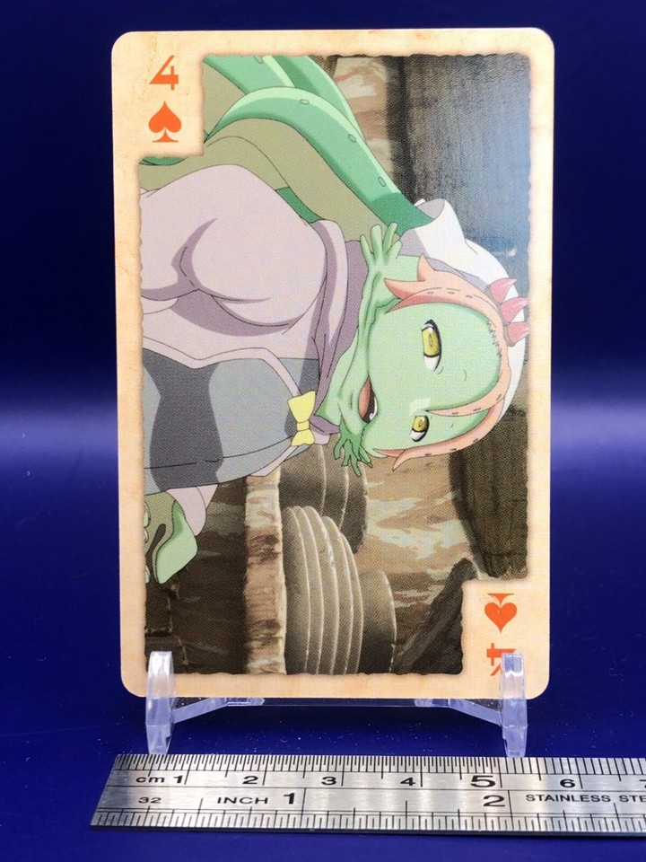 Moogie Made in Abyss Playing Cards Card 2022 Japanese Spade 4 | eBay