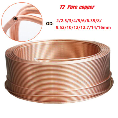 Copper Microbore 2mm/3mm/8mm/10mm/16mm Copper Pipe Tube - ALL Lengths ...