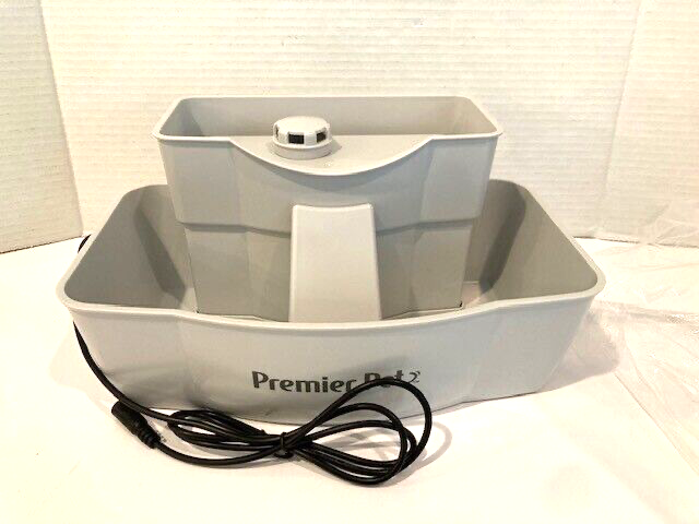 Premier Pet, 100 oz. Automatic Pet Dog Cat Filtration Water Bowl ...