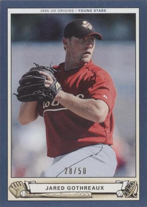 2005 Upper Deck Origins - Young Stars Jared Gothreaux #231 Blue /50 (RC ...