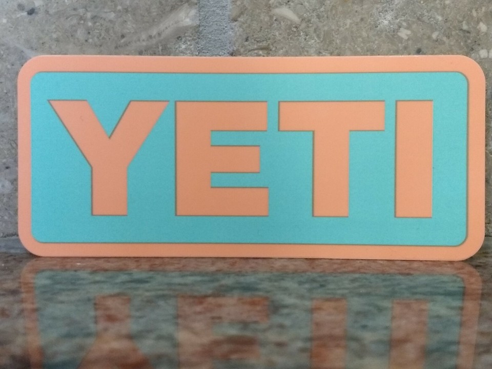 Authentic YETI Vinyl Sticker~Decal | eBay