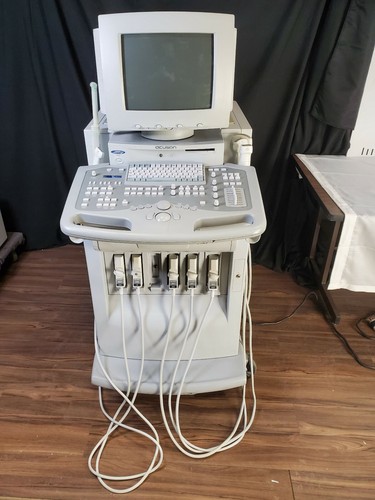 Acuson Aspen Ultrasound Machine with 4V1, 4C1, C7, L10 & EC7 Probes | eBay
