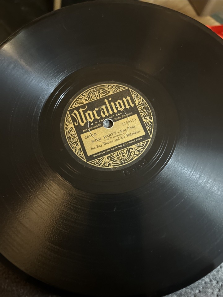 Ina Ray Hutton On Vocation 2816 Wild Party | eBay