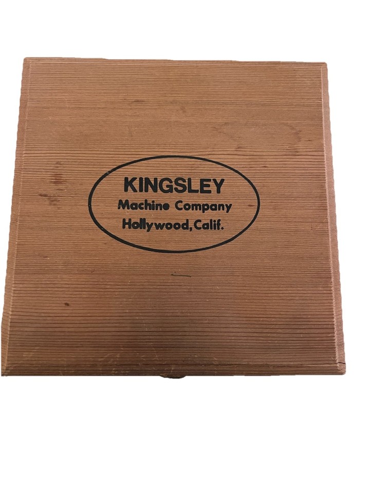 KINGSLEY HOT FOIL STAMP MACHINE Type Set Souvenir Caps 24PT | eBay