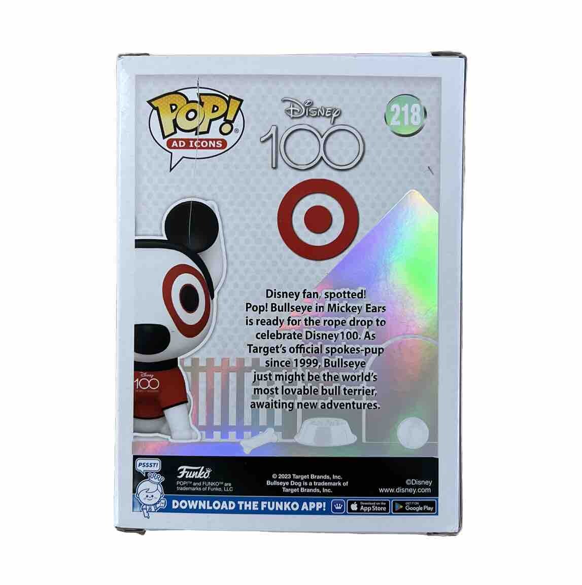 Funko Pop! Vinyl: Target - Bullseye in Mickey Ears - Target (Exclusive ...