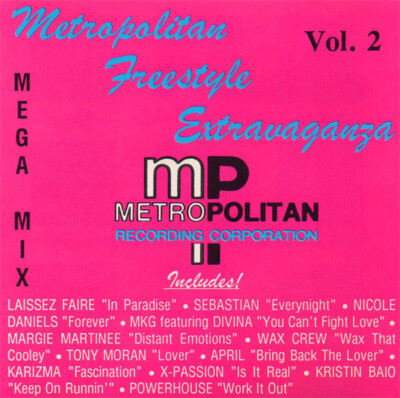 Metropolitan Freestyle Extravaganza Vol 2 MUSIC AUDIO CD 90s mega mix ...