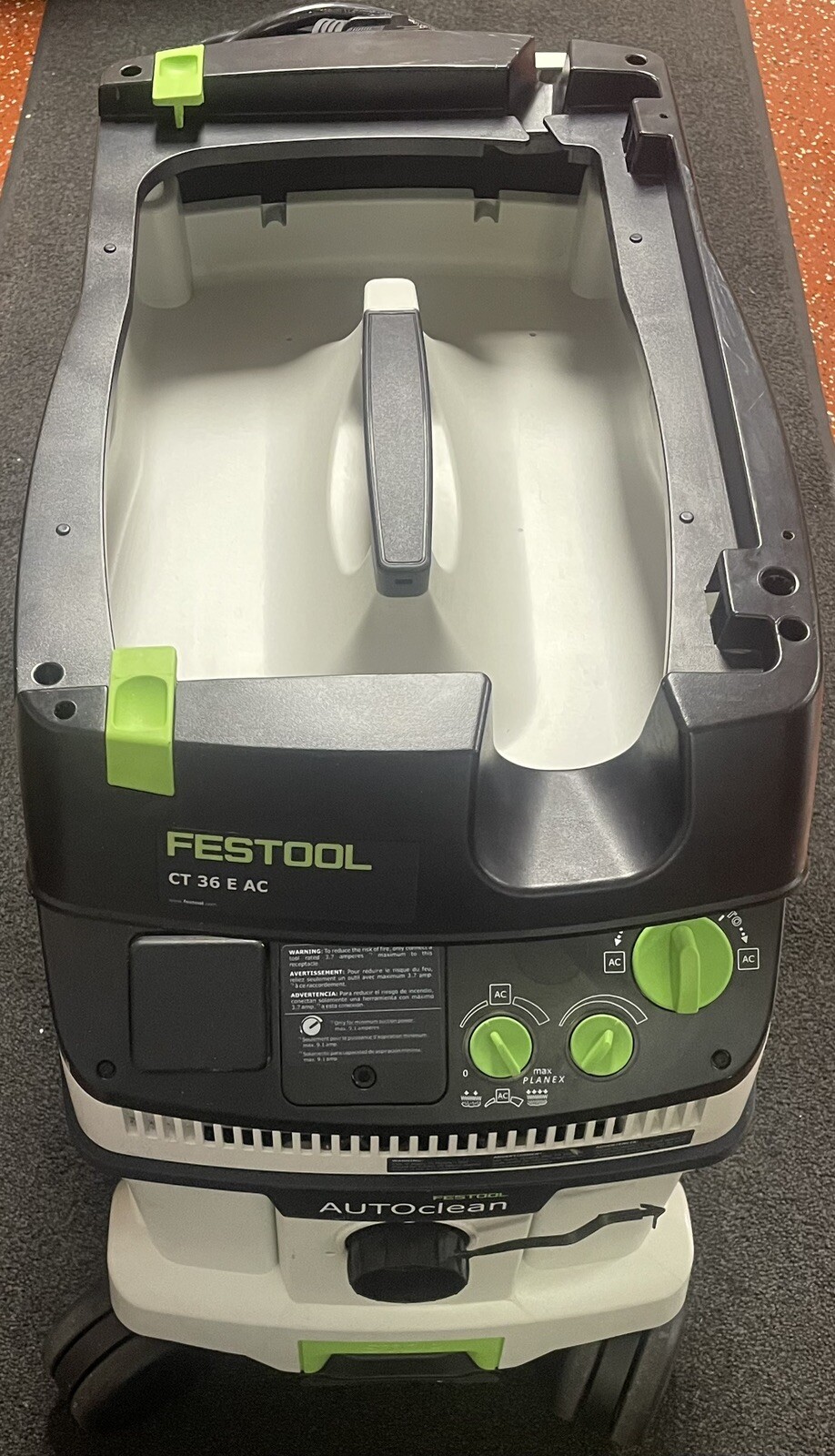 Festool Dust Extractor Cleantec Handheld Vacuum Cleaner - Multicolor ...