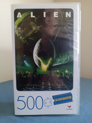 Alien Blockbuster Video Case 500 Piece Movie Poster Puzzle Cardinal NEW ...