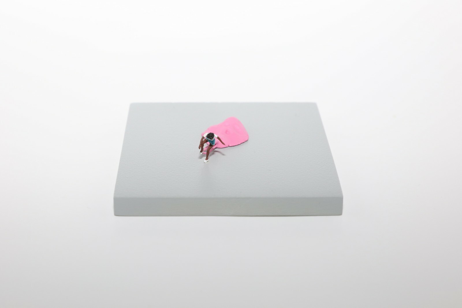 Stuck Sculpture by Slinkachu Unique Signed & Numbered by the Artist ...