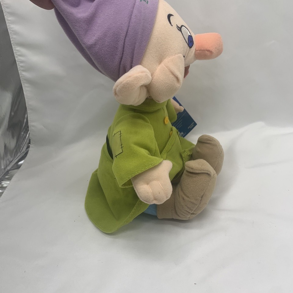 VTG Dopey The Seven Dwarfs Disney Plush Toy Factory Snow White | eBay