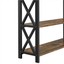 Industrial Console Table Hallway Table with Drawer and Storage for ...