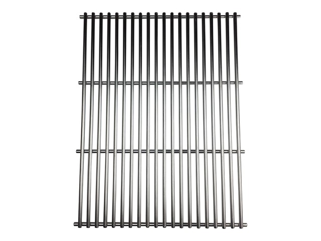 Stainless Steel BBQ Grill Grille Plate 49 X 32 Cm Solid 8mm Bars ...