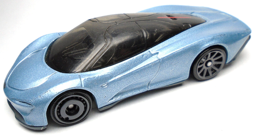 2020 HOT WHEELS MCLAREN SPEEDTAIL BLUE 1:64 DIECAST 2 7/8" CAR WITH ...