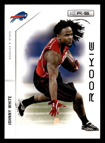 Johnny White 2011 Panini Rookies & Stars Rookie Card #200 Buffalo Bills ...