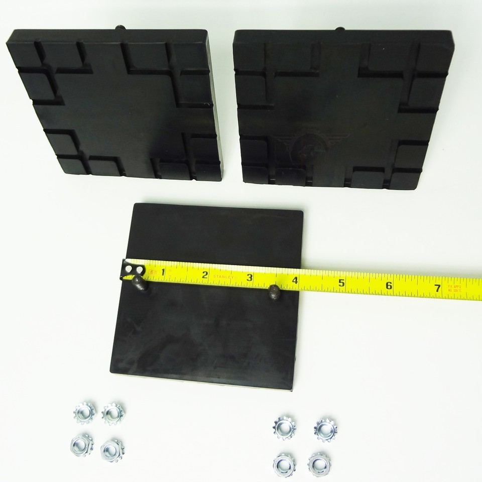 Challenger Lift Square Rubber Lift Pad CL9 CL10 ( Set Of 4 pads and ...