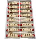 96PC dental acrylic resin teeth VITA color A1 A2 A3 Denture anterior ...