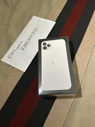 Apple iPhone 11 Pro Max Silver 256gb iOS 13 Unlocked New Sealed | eBay