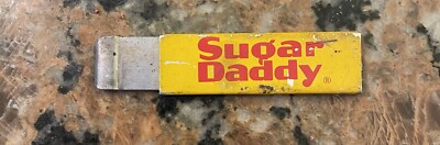 Scarce Vintage Sugar Daddy candy box cutter advertising | eBay