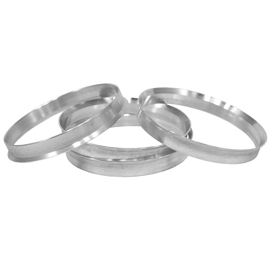 4x Aluminium 64,0-54,1 Metal Spigot Rings Alloy Wheel Hub centric 64.0 ...
