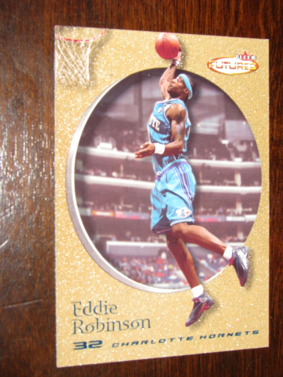 Charlotte Hornets 2000-01 Fleer Futures #97 Eddie Robinson Copper #65/ ...