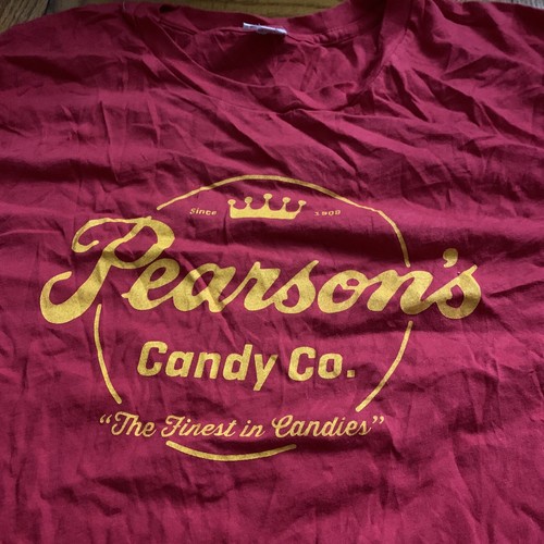Pearson’s Candy CO Red T-Shirt 3XL Company St Paul Minnesota MN Candies Sweets | eBay