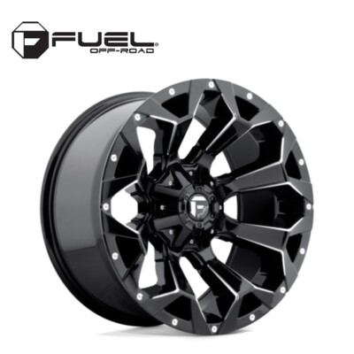 (4) 20" Fuel D576 Assault 20x9 6x135 / 6x5.5 Gloss Black Milled Wheels ...