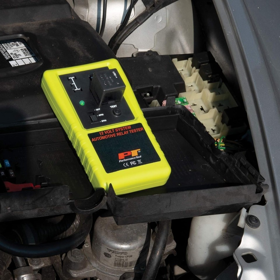 Compact Cordless Automotive Relay Tester for 12 Volt 4 and 5 pin relays ...