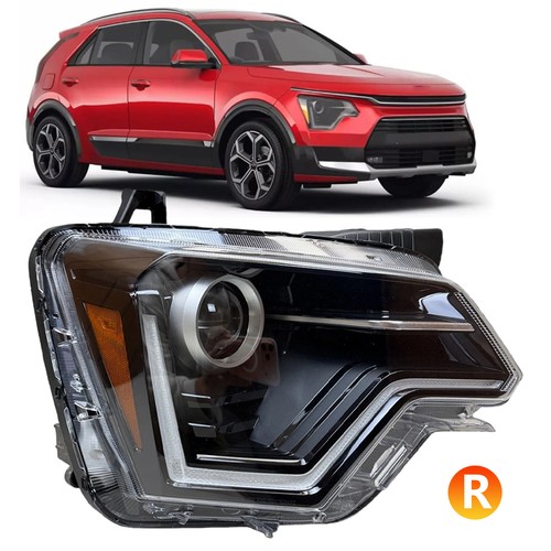 Headlight Driving Lamp Passenger Side 92102-AT050 for KIA NIRO EV 2023 ...