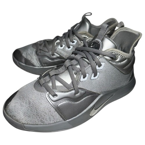 Nike Boys Size 6 Reflect Silver PG 3 NASA GS Basketball C18973 001 ...