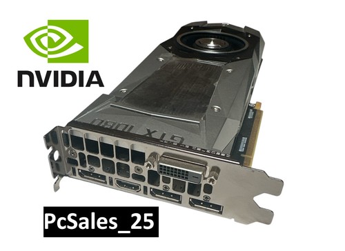 NVIDIA GeForce GTX 1080 Founders Edition 8GB GDDR5X Graphic Card 08G-P4 ...