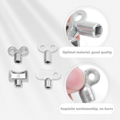 8pcs Radiator Valves Keys Radiator Bleed Hole Key Radiator Vent Air ...