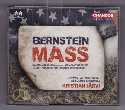 LEONARD BERNSTEIN MASS KRISTJAN JARVI RANDALL SCARLATA CHOIR 2 CD SET ...