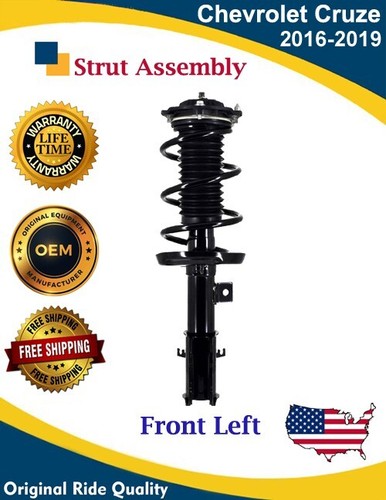 OE Front Left Struts For 2016-2019 Chevrolet Cruze 1.4L Turbo Lifetime ...