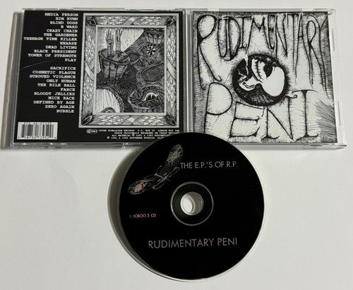 RUDIMENTARY PENI - Ep's of Rp CD (CRASS PUNK Blinko) FREE US SHIPPING ...
