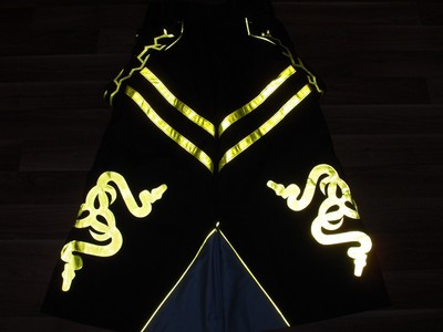 Heatwave phat pants rave gear reflective dance wear hardstyle reflector ...