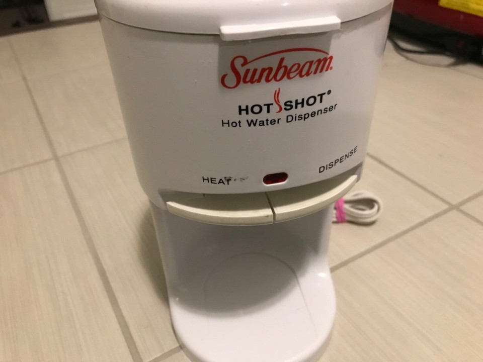 Sunbeam Hot Water Dispenser Model 3211-33 White Freestanding | eBay