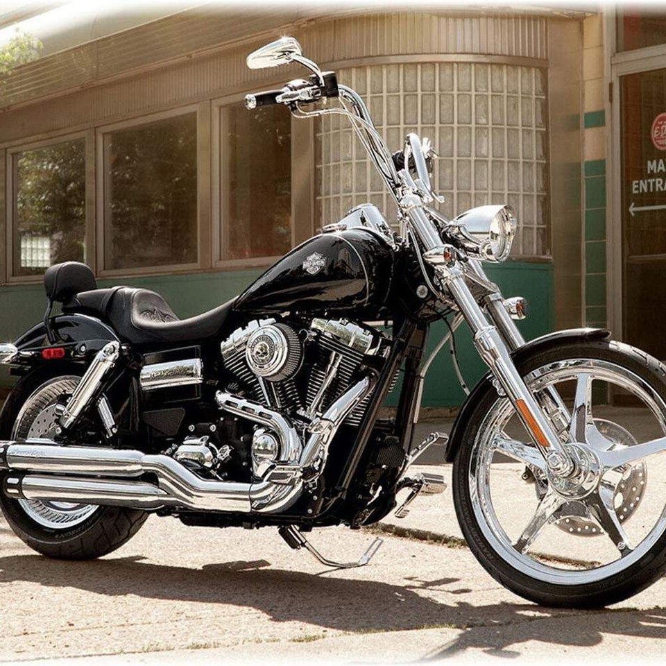 For Harley Davidson Breakout CVO Pro Street Motorcycle Rear View ...