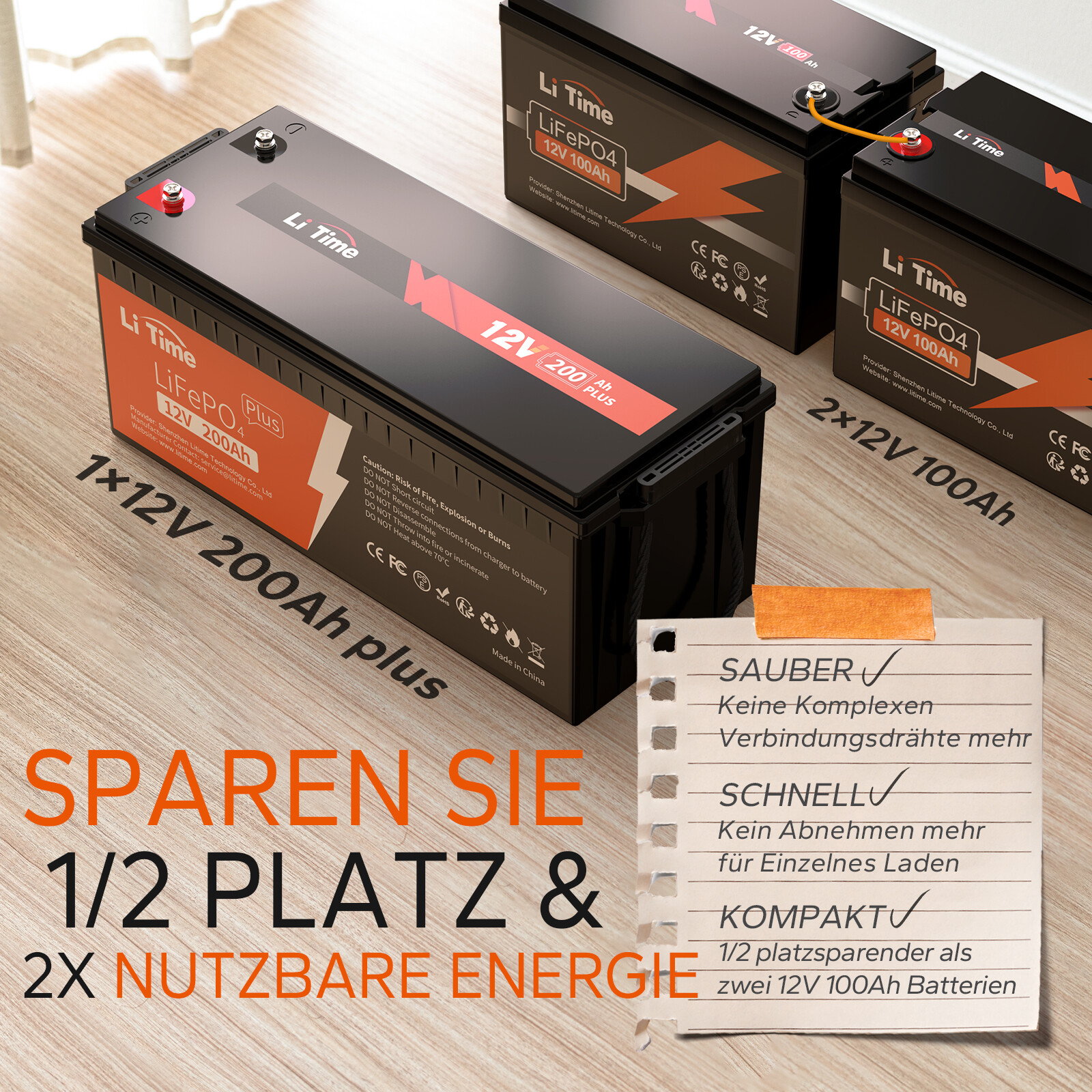 Lithium Batterie Für Wohnmobile