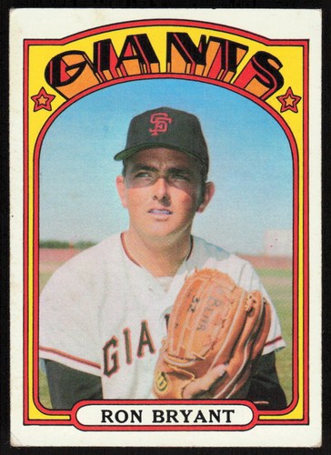 1972 Topps #185 Ron Bryant - FREE SHIPPING | eBay