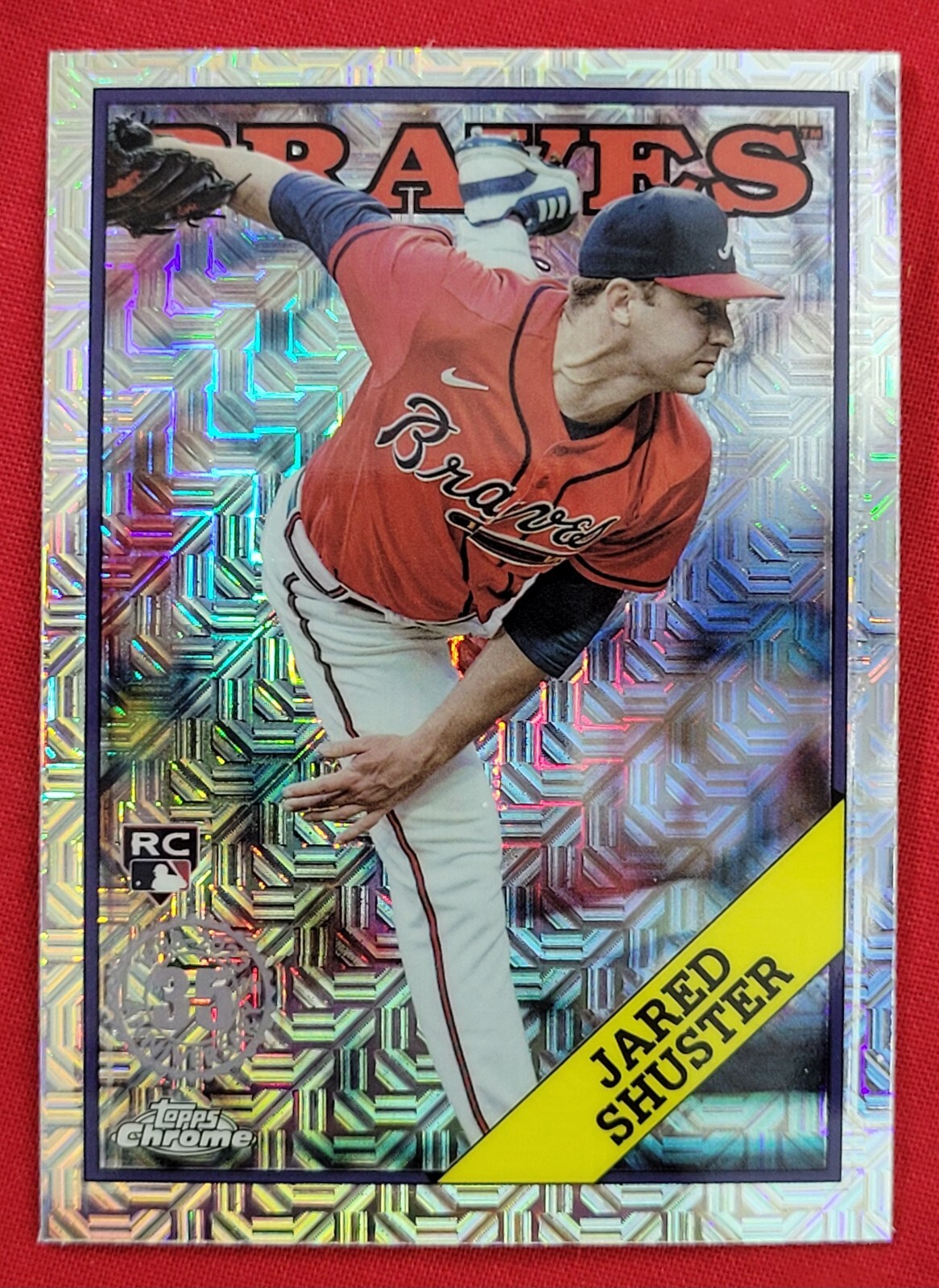 2023 Topps Update JARED SHUSTER RC 1988 Topps Silver Pack Chrome #T88CU ...