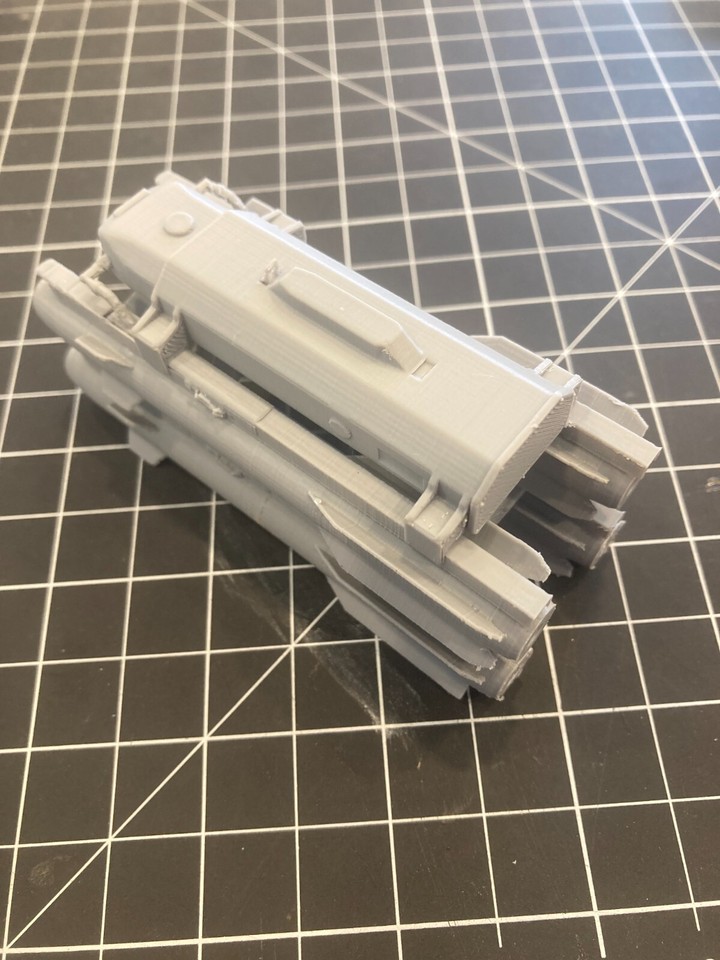 M299/M310 Launcher with AGM-114 Hellfire or AGM-179 JAGM, multiple ...