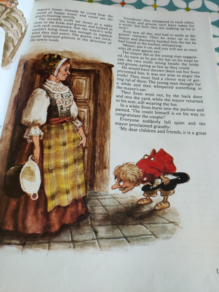 VTG All Colour Book Of Dragons, Ogres & Wicked Witches European Fairy ...