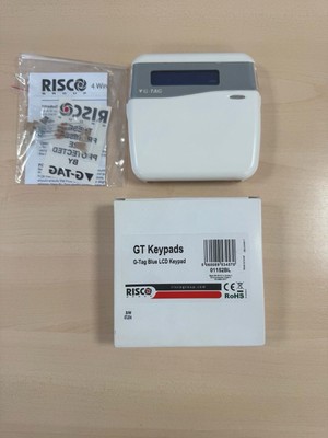 RISCO G-Tag LCD 4-Wire Keypad Intruder Alarm GT01152BL | eBay UK