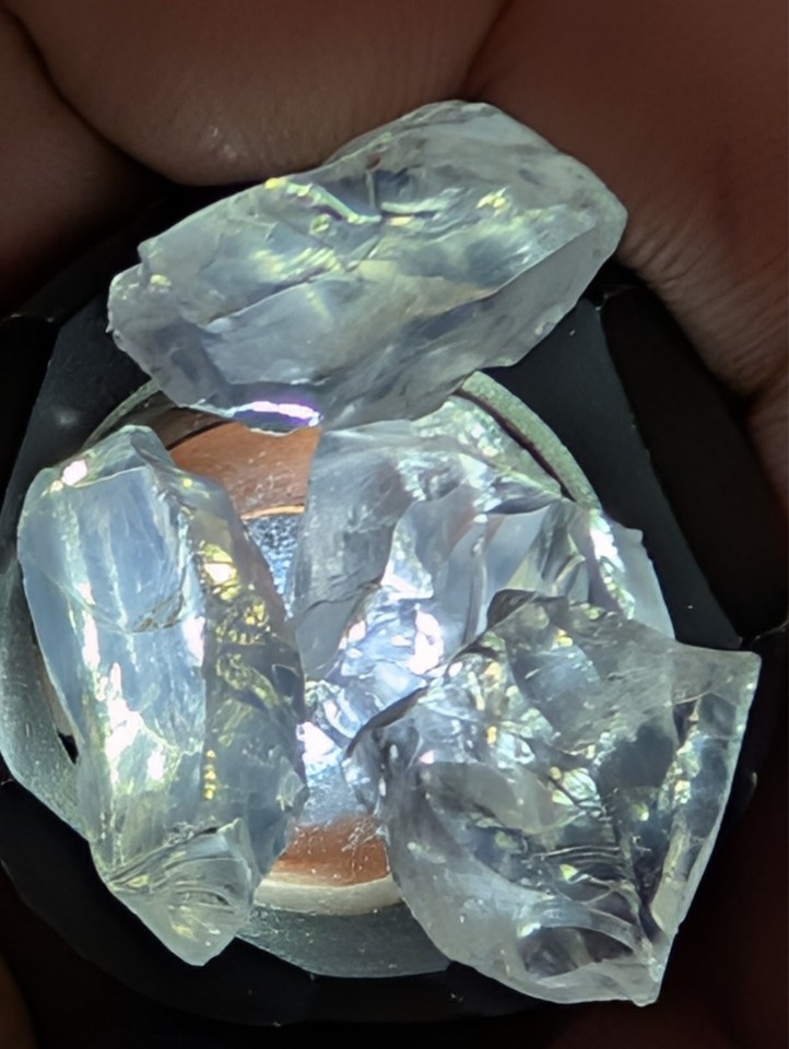 USA seller 41.23 IF Flawless Moonstone clean facet rough gemstone | eBay