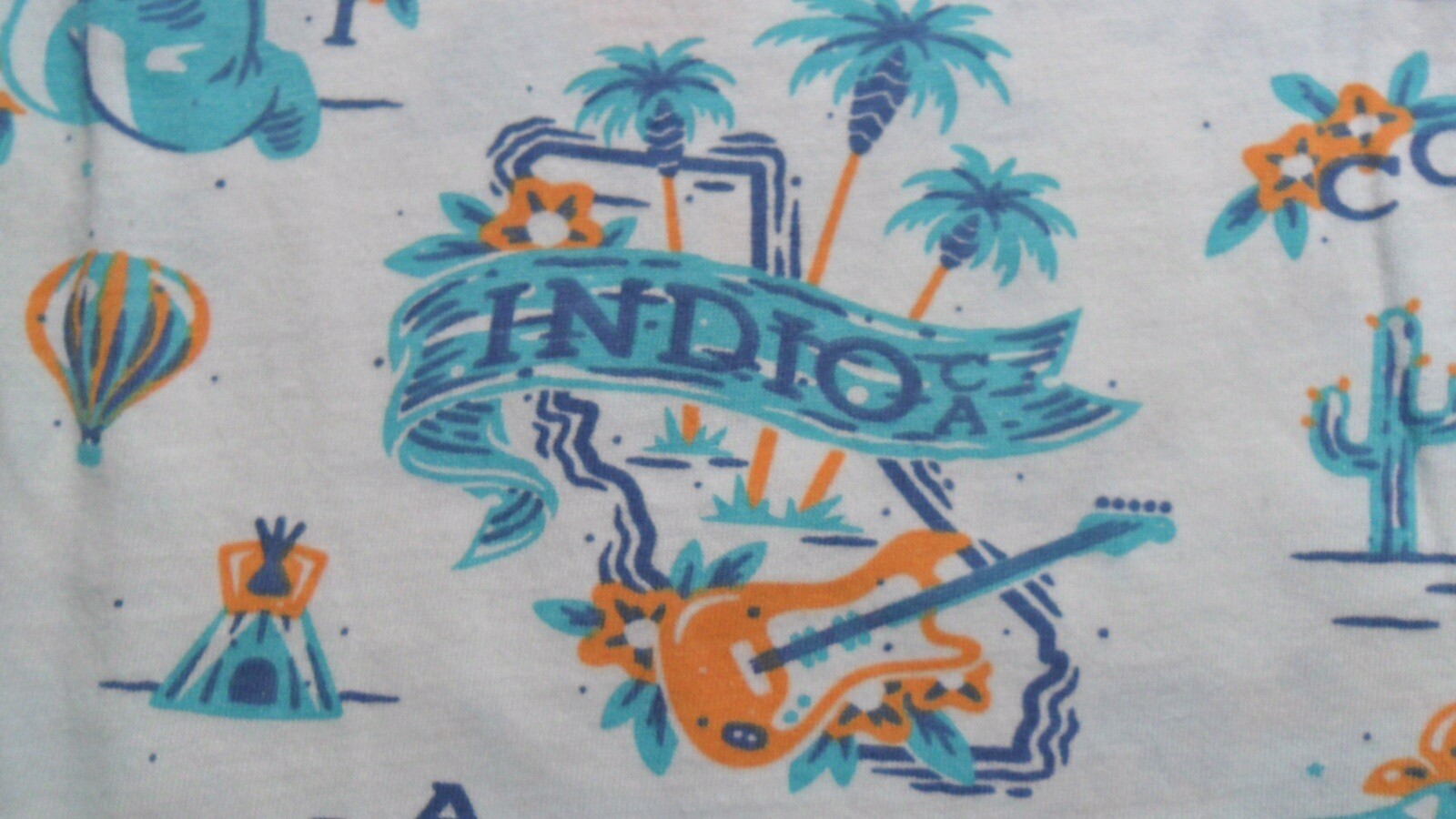 XL Coachella Mojave Gobi Sahara Indio Tank Top Shirt - Gem