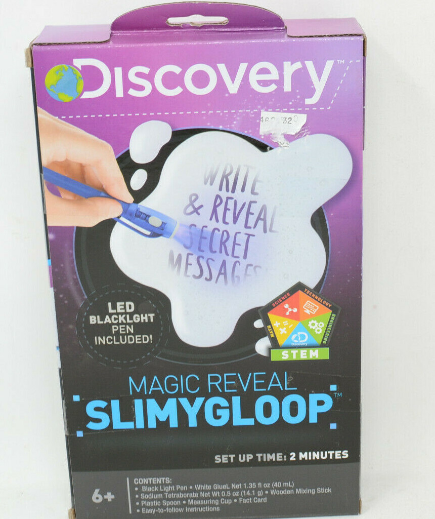 Slimy Gloop - Magic Reveal Slimy Goop Make Your own Age 6+ NIB | eBay