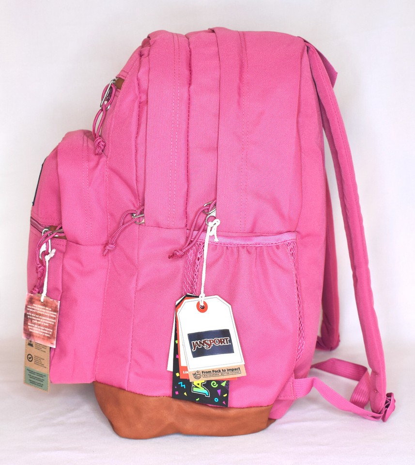 New JanSport Cool Student Laptop Backpack -- Mauve Haze | eBay