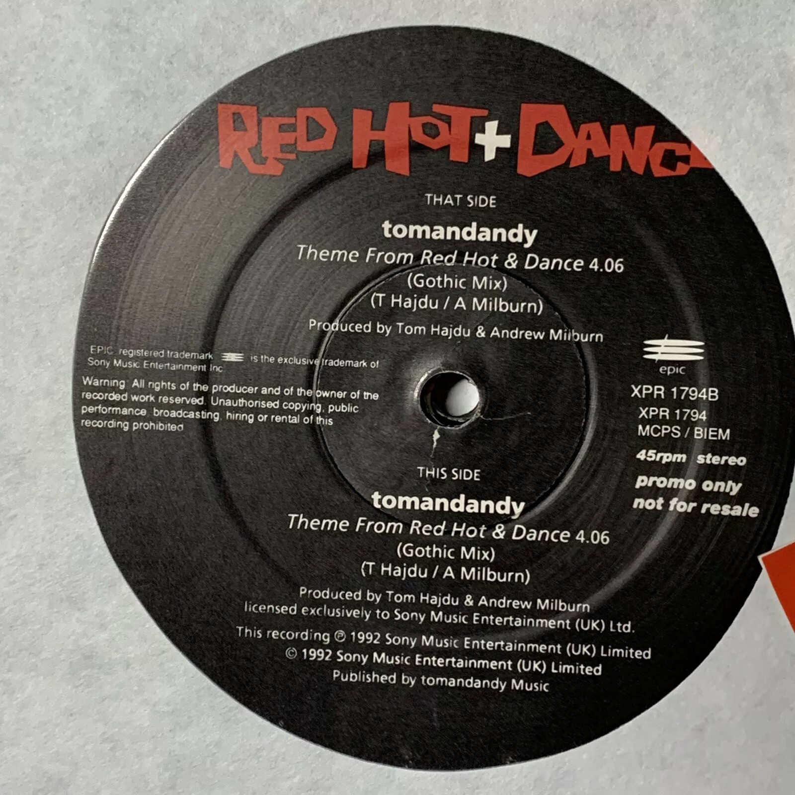Red Hot + Dance 4x Record LP Keith Haring Cover MADONNA GEORGE MICHAEL ...