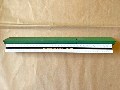 A.W. Faber - Castell No. 873C/Z2 Triangular Ruler with green box Made ...