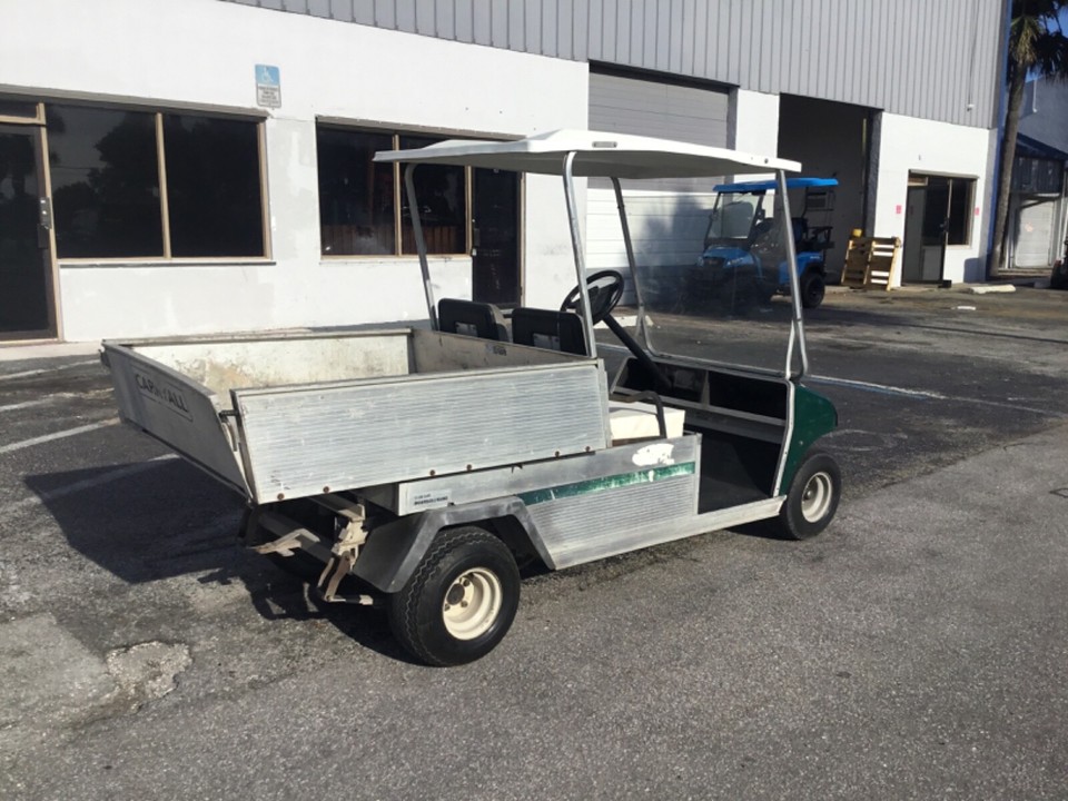1997 Club Car Carryall gas Utility golf Cart Industrial Burden Carrier ...